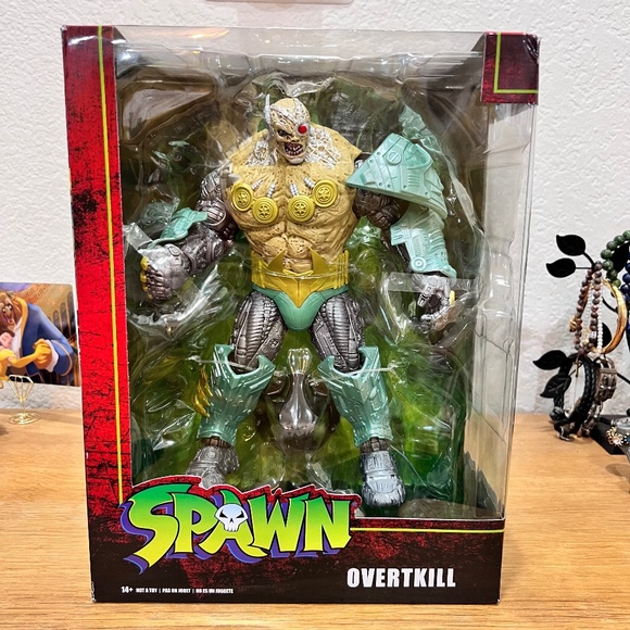 McFarlane X Spawn | Toys | Mcfarlane Toys Spawn Overtkill Figurine ...